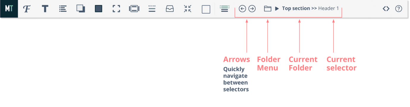 Folders And Selectors Microthemer