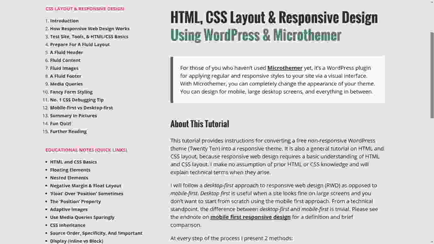 Zero To Hero: CSS, HTML, And Responsive Tutorial For Beginners