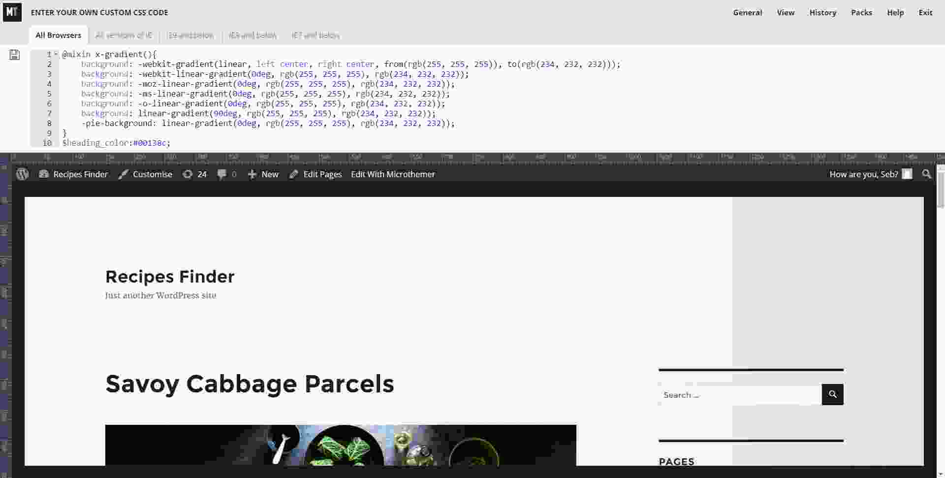 Draft Mode Scss Custom Code In Gui Selectors And More 7785